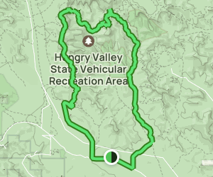 Hungry Valley SVRA Loop from Lane Ranch Campground: 3 foto's ...