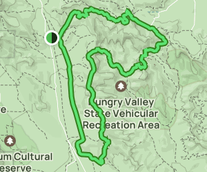 Hungry Valley SVRA Loop from Edison Canyon Campground: 25 foto's ...