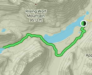 Upper Two Medicine Lake via Two Medicine South Shore Trail, Montana ...