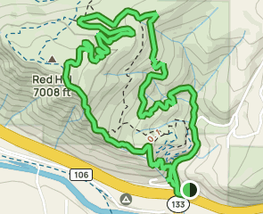 Three Poles, Mushroom Rock, Roller Coaster and Skeeter's Ridge Loop ...