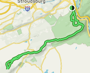 Lake Lenape to Wolf Rocks via Appalachian Trail, Pennsylvania - 63 ...