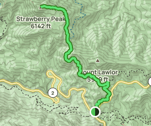 Strawberry Peak Trail via Redbox Canyon: 4767 Reviews, Map - California ...