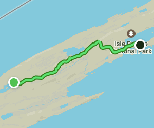 Greenstone Ridge Trail: Windigo to Malone Bay: 10 Reviews, Map ...