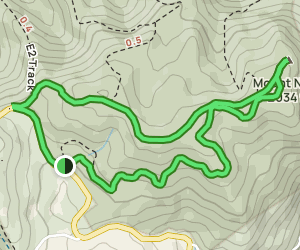 Mount Nebo Loop via Morelia Walking and Mount Nebo Break Tracks ...