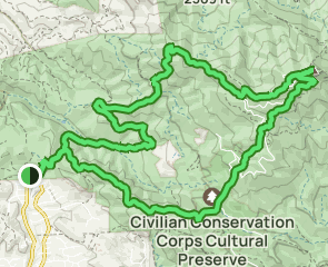 Mount Diablo Summit via Stage Road and Summit Trail Loop, California ...