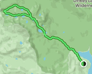 Dinkey Lakes via Dinkey Lakes and Mystery Lake Trail, California - 17 ...