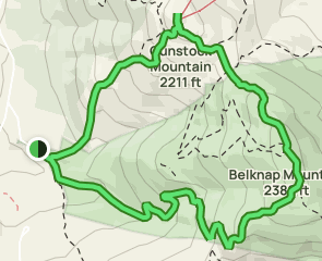 Belknap and Gunstock Loop Trail, New Hampshire - 332 Reviews, Map ...