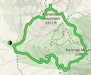 Belknap and Gunstock Loop Trail: 308 Reviews, Map - New Hampshire ...