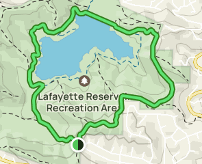 Lafayette Reservoir and Rim Trail Loop: 429 Reviews, Map - California ...