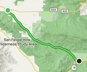 Grapevine Canyon Trail [PRIVATE PROPERTY]: 30 Reviews, Map - California ...