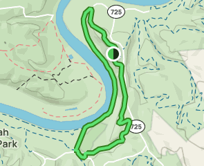 Hemlock Hollow, Bluebell and Overlook Trail Loop, Virginia - 545 ...