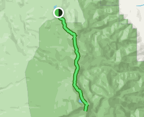 The Summit Trail from Pepperdine Trailhead to Patterson Lake ...