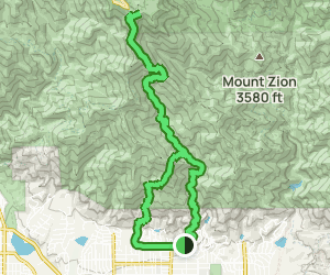 Mount Wilson via Sierra Madre with Jones Peak and Bailey Canyon Loop ...