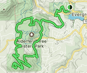 AllTrails | Alderfer, Three Sisters, Evergreen Mountain, and Dedisse ...