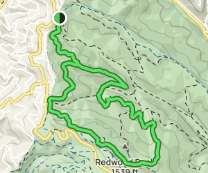 West Ridge, French, and Madrone Loop: 0 Reviews, Map - California ...