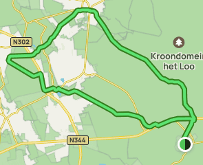 Hoog Soeren - Elspeet - Houtdorperveld Bicycle Trail, Gelderland ...