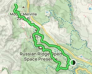 Russian Ridge and Long Ridge MTB, California - 43 Reviews, Map | AllTrails