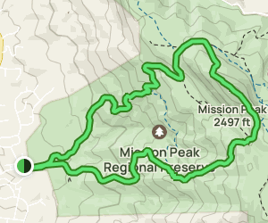 Mission Peak Loop from Stanford Avenue Staging Area: 7294 Reviews, Map ...