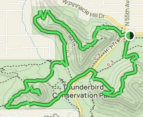 Thunderbird Park Three Peaks Loop Trail: 522 Reviews, Map - Arizona ...