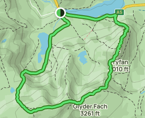 The Glyders and Tryfan Circular, Gwynedd, Wales - 220 Reviews, Map ...