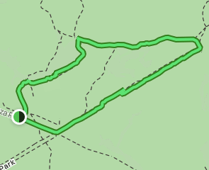 Batona Trail and Jersey Central Lines from Carranza Memorial, New ...