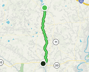 Chipola River Paddle Route: Peacock Bridge to Look and Tremble Rapid: 5 ...