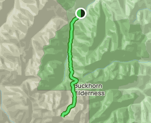 Upper Dungeness Trail to Constance Pass trail Junction: 501 foto ...