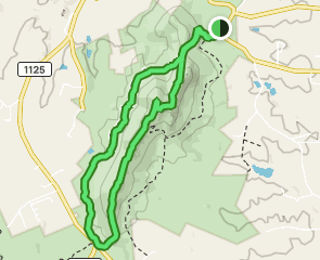 Backside, Rocktop, and Crowders Trail Loop, North Carolina - 679 ...