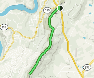 Appalachian Trail: Keys Gap to David Lesser Memorial Shelter: 419 ...