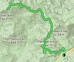 Winding Stair Gap to Siler Bald via Appalachian Trail: 443 Reviews, Map ...