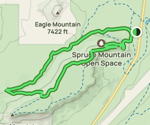 Spruce Mountain and Eagle Pass Trail Loop: 1239 Reviews, Map - Colorado ...