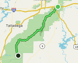 Pinhoti Trail: Talladega National Forest, Alabama - 9 Reviews, Map ...