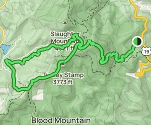 Byron Reece, Slaughter Creek, and Blood Mountain via Appalachian Trail ...