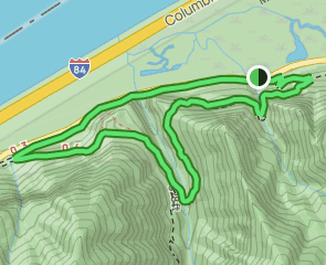 Oneonta Trail and Gorge Trail (Short Option), Oregon - 653 Reviews, Map ...
