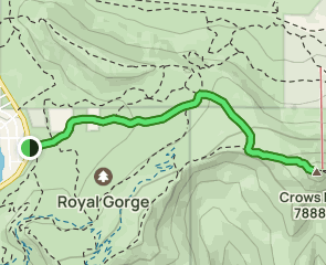 Crows Peak via Claim Jumper and Razorback, California - 30 Reviews, Map ...