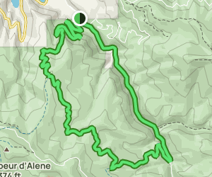 Lower Caribou Ridge to Beauty Creek Road Loop: 69 Reviews, Map - Idaho ...