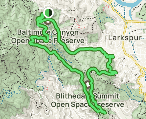 Hoo-Koo-E-Koo, Blithedale Ridge, Huckleberry, Piedmont, Dawn Falls Loop ...