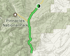 Pinnacles Visitor Center to South Wilderness Trail: 96 Reviews, Map ...