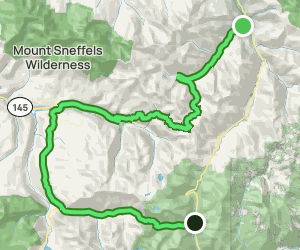 Imogene Pass And Ophir Pass OHV Route: 75 Reviews, Map - Colorado ...