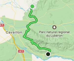 GTV on MTB - Segment 6 - From Fontaine-de-Vaucluse to Mérindol: 0 ...