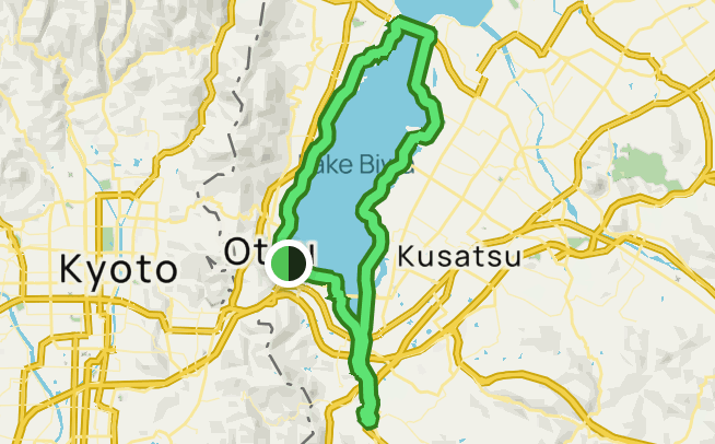 Lake Biwa Map