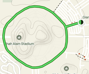 Shah Alam Stadium Loop: 1 Reviews, Map - Selangor, Malaysia | AllTrails