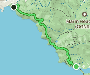 Rodeo Beach to Muir Beach via Coastal Trail: 103 Reviews, Map ...