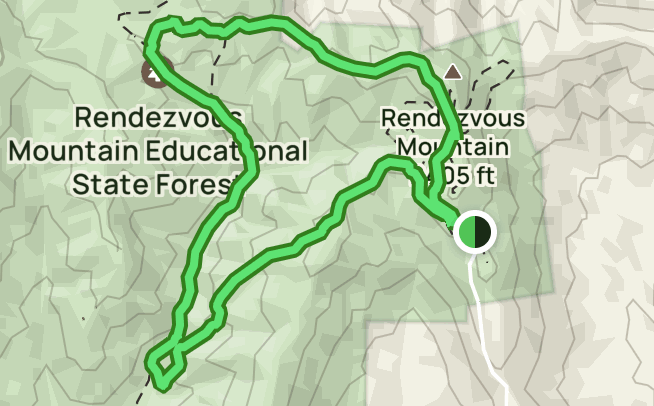 Mountain Man Rendezvous Map