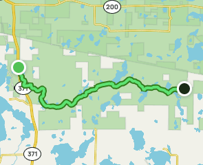 North Country National Trail (NCT): Lake Erin to North Stocking Lake ...