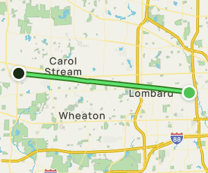 Great Western Trail: Eastern Section: 171 Reviews, Map - Illinois ...