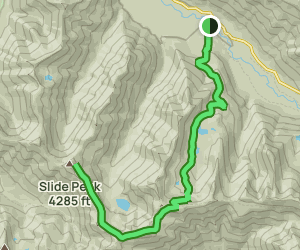 Mink Lake Trail to Bogachiel River and Slide Peak Route #2 - Washington ...
