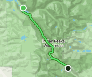 Arapahoe Pass Trail Via Monarch Lake: 21 Reviews, Map - Colorado ...