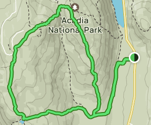 Canon Brook, Cadillac South Ridge and Dorr Mountain South Ridge Trail ...
