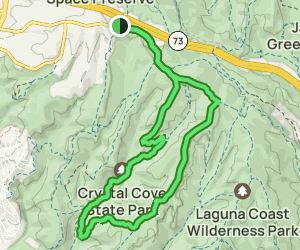 Bommer and Moro Ridge, El Moro Canyon, and Slow 'N Easy Loop | Map ...